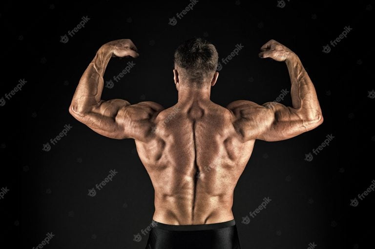 Unleash Your Inner Strength with the Iconic Bodybuilder Moon Pose - Droidoo